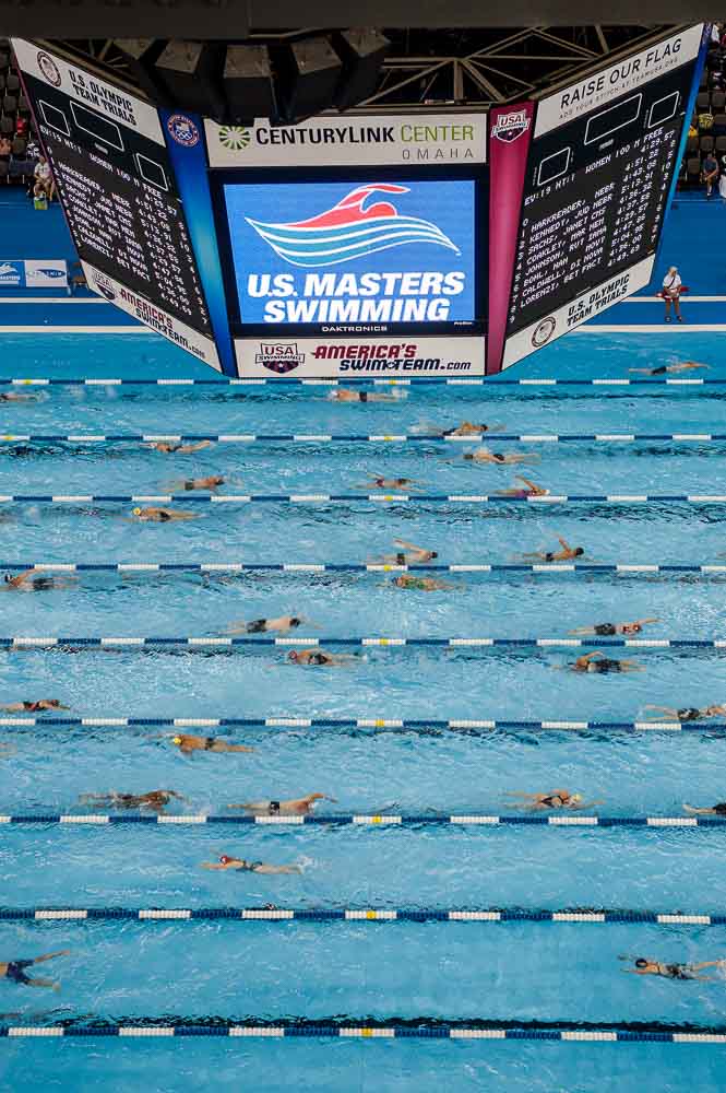 USMS in the Aqua Zone at Olympic Trials | U.S. Masters Swimming