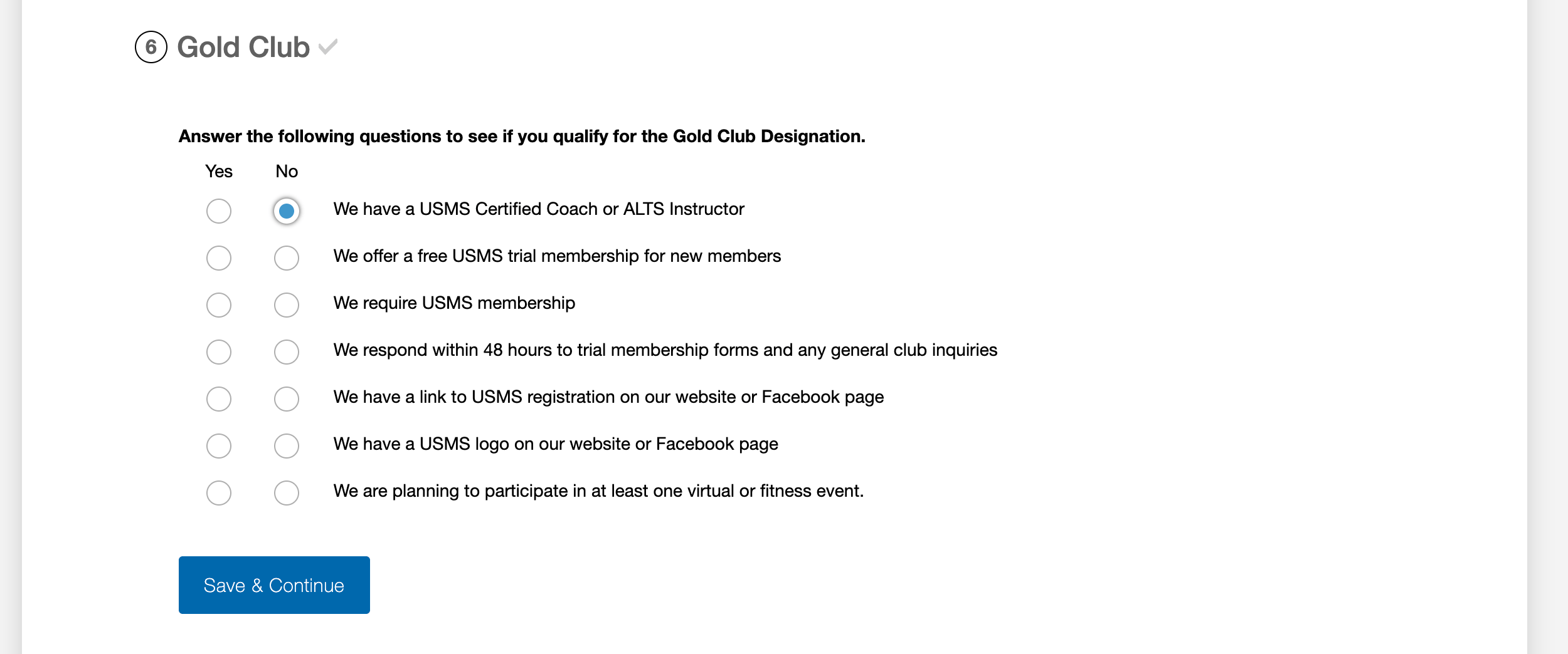 How to Register a USMS Club | U.S. Masters Swimming