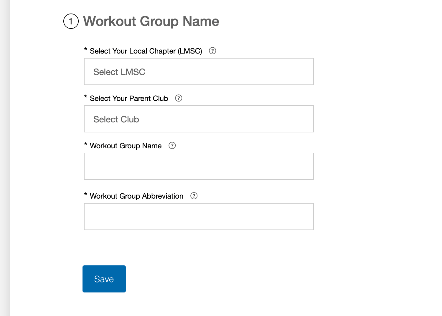 How to Register a USMS Club | U.S. Masters Swimming